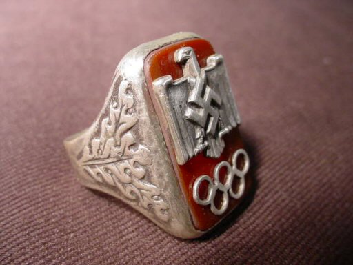 Original Rings of the 1936 Olympics
