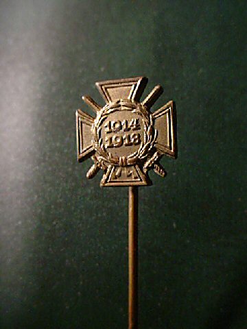 German Jewelry in the Form of Stickpins and Lapel Pins